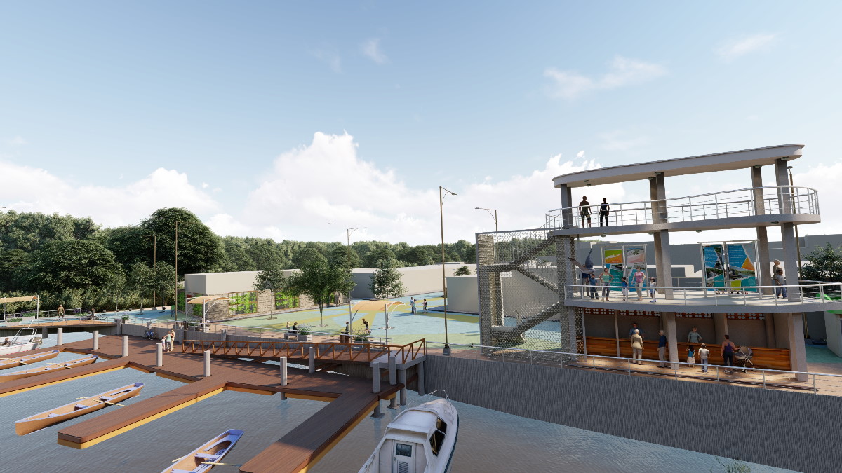 TOURIST SUITABILITY BOULEVARD AND PIER PUERTO PARADA IN THE ...